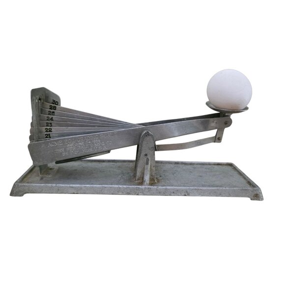 The Specialty Mfg Co | Kitchen | Antique 924 Acme Egg Grading Scale The ...